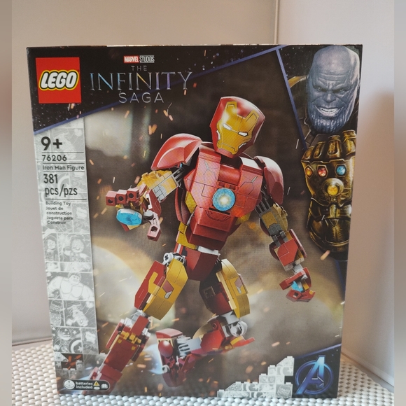 Lego | Toys | Lego 7626 Iron Man Figure Marvel Studios The Infinity ...